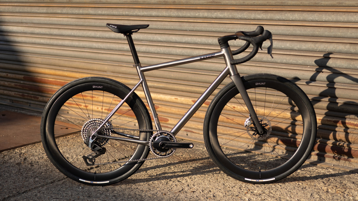 Road Plus Ti — Titanium Endurance Road Bike – BlackHeart Bike Company